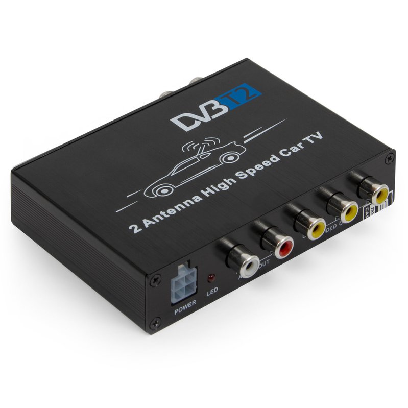 Car Mobile Digital DVB-T2-H TV Receiver with PVR USB HDMI AV - Car ...